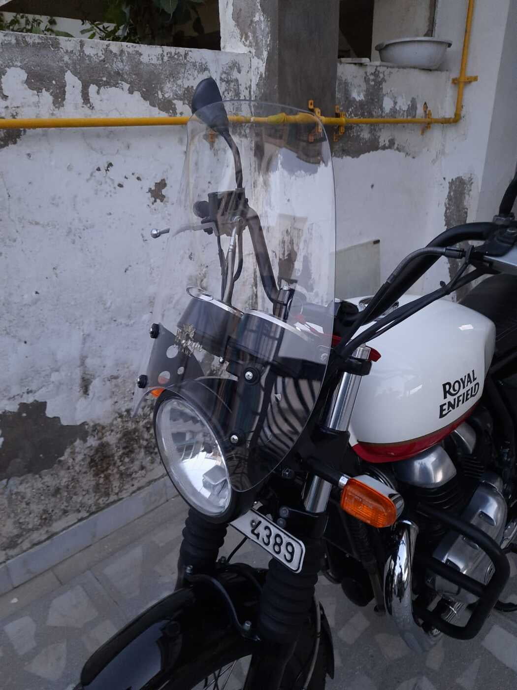 M1 Windshield for Royal Enfield Interceptor